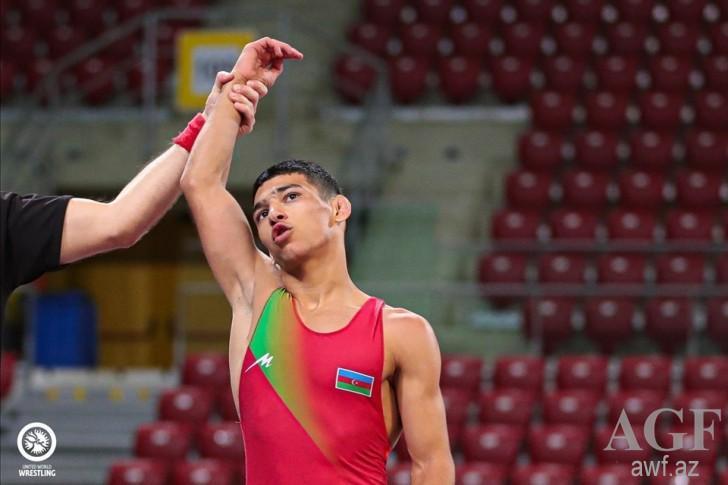 Azerbaijani wrestler becomes world champion [PHOTO]