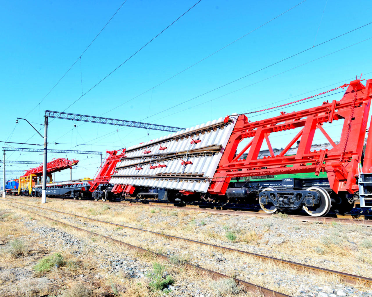 Innovation applied in Ganja-Boyuk Kasik railway [PHOTO]