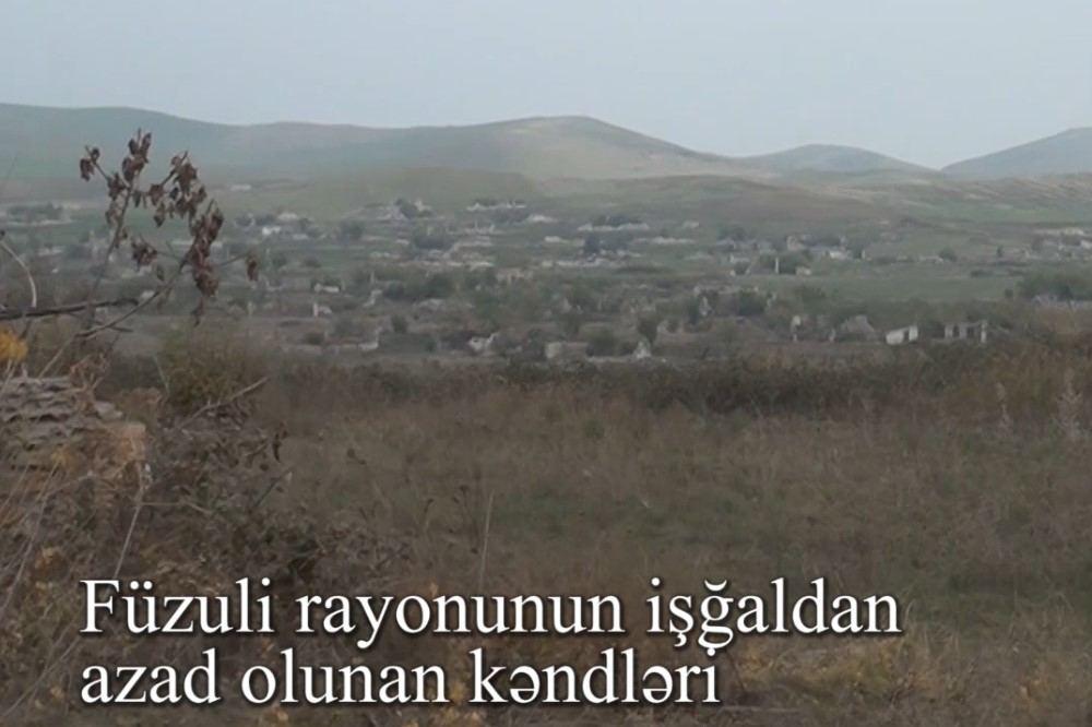 Azerbaijan shows video footage from villages of liberated Fuzuli region ...