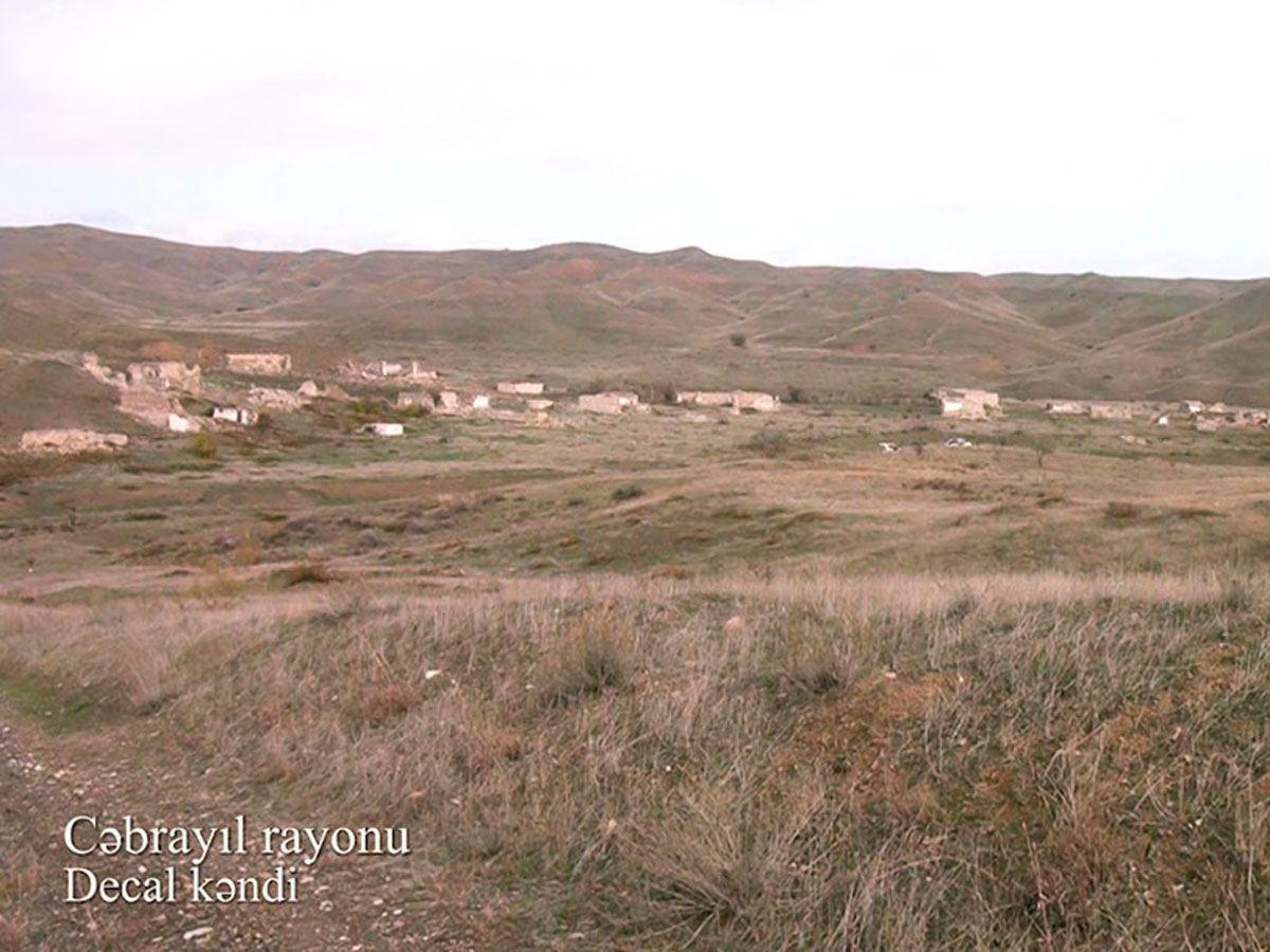 Azerbaijan shows video footage from Dejal village of Jabrayil district ...