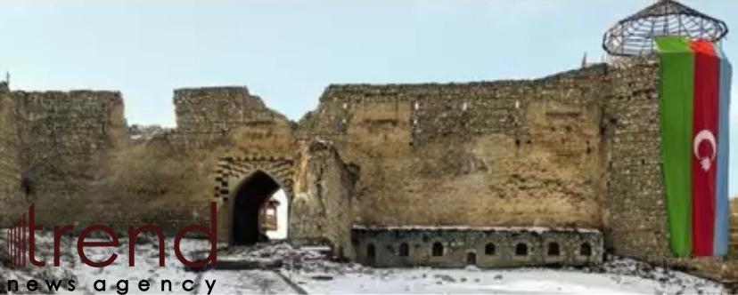 Entrance to fortress of Azerbaijani Shusha city restored [PHOTO]