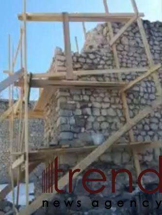 Entrance to fortress of Azerbaijani Shusha city restored [PHOTO]