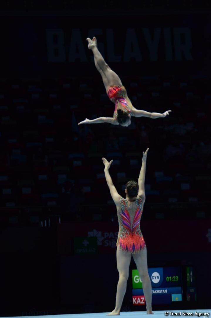 Acrobatic Gymnastics World Age Group Competitions continues in Baku [PHOTO]