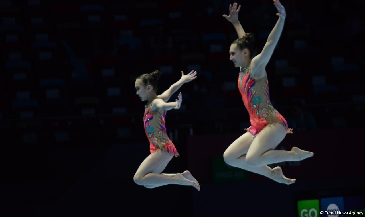 Acrobatic Gymnastics World Age Group Competitions continues in Baku [PHOTO]
