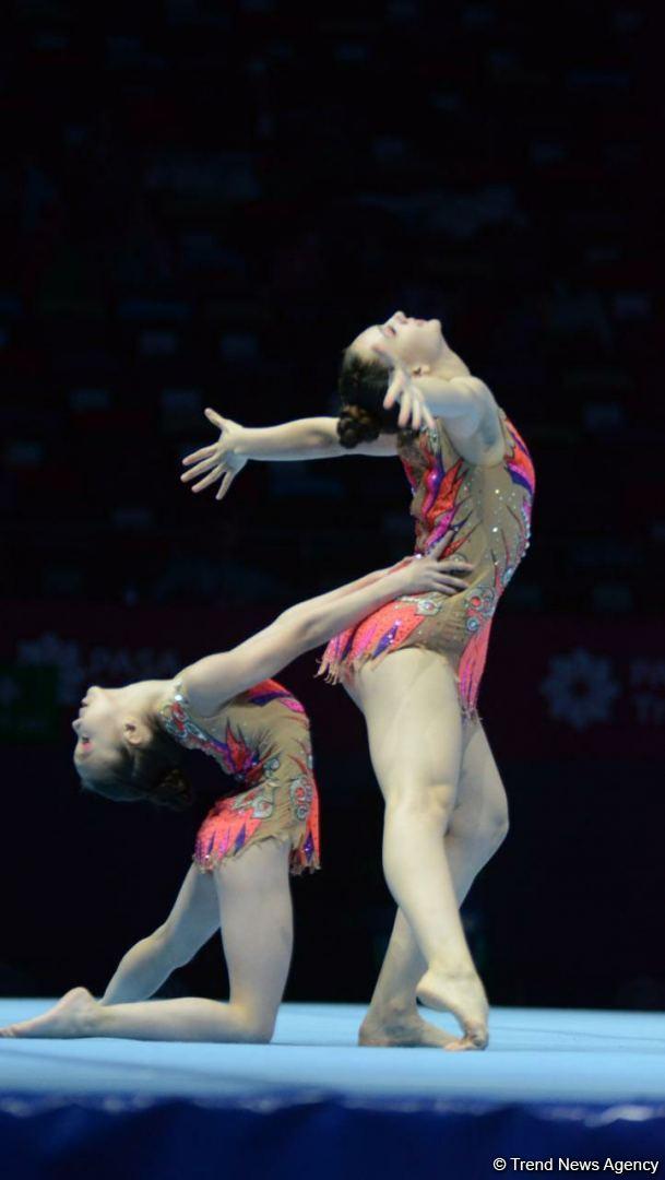 Acrobatic Gymnastics World Age Group Competitions continues in Baku [PHOTO]