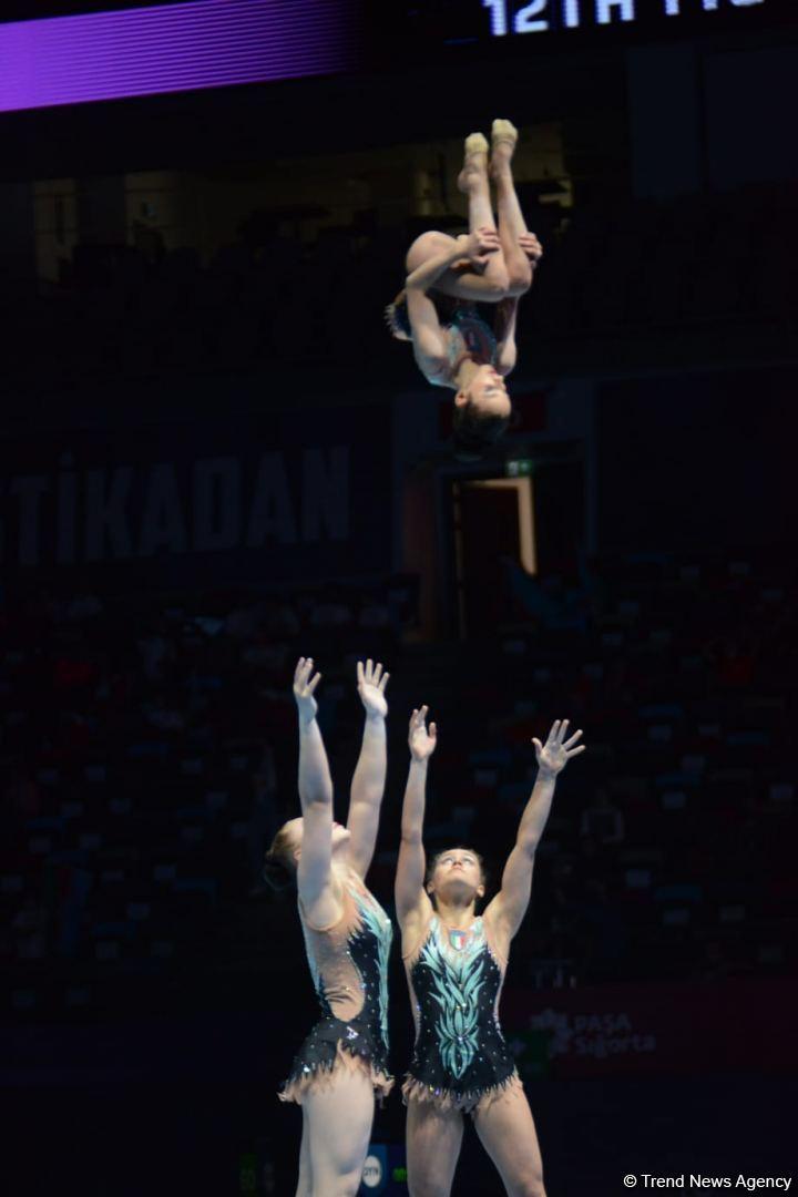 Best moments of first day of FIG Acrobatic Gymnastics World Age Group ...