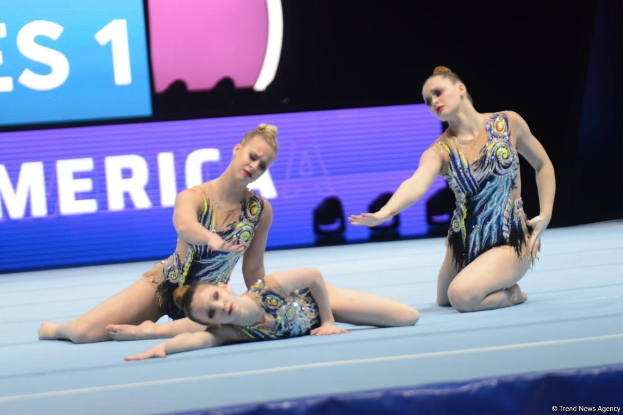 Best moments of first day of FIG Acrobatic Gymnastics World Age Group ...