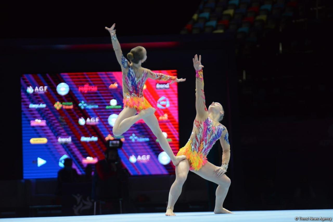 Finals of FIG Acrobatic Gymnastics World Competitions in Baku kick off ...