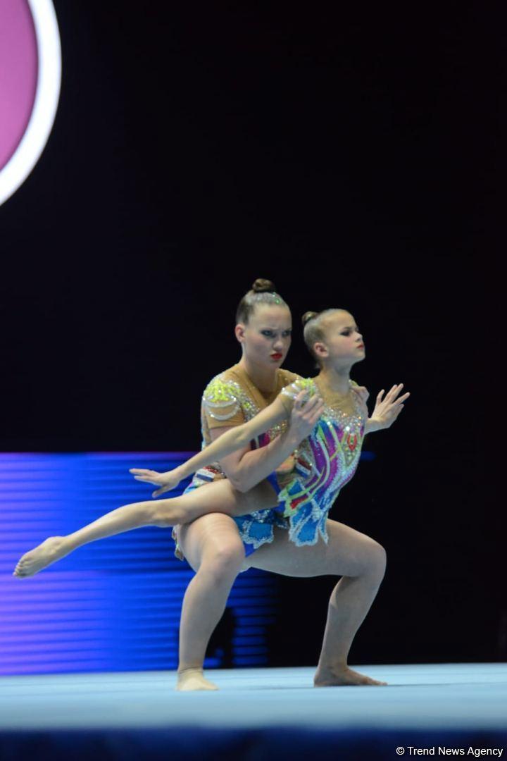 Finals of FIG Acrobatic Gymnastics World Competitions in Baku kick off ...