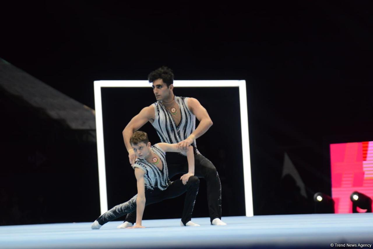 Azerbaijani gymnasts win another bronze at World Championships in Baku