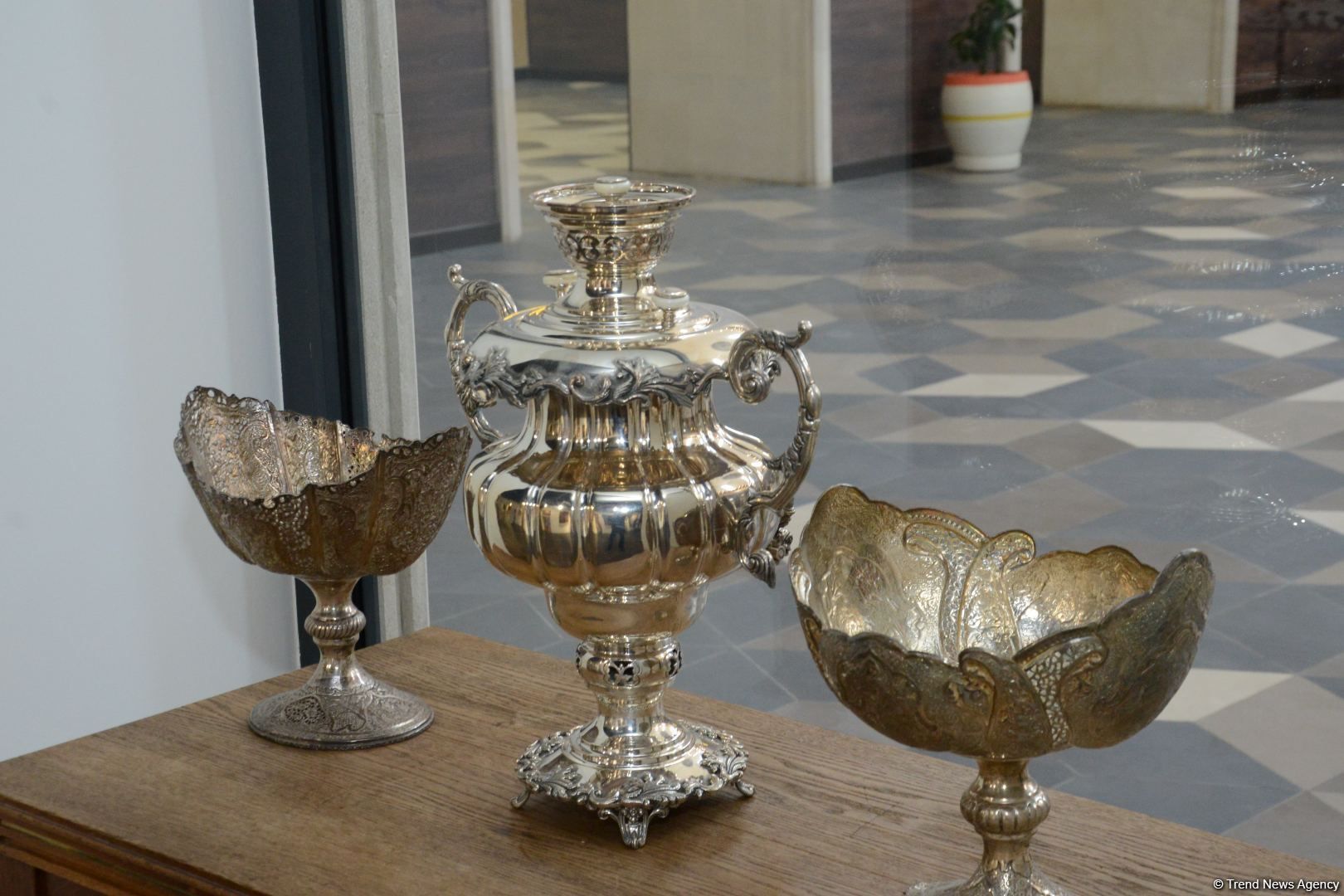 Report from restored famous ‘Sharg Bazari’ complex in Azerbaijan’s Baku ...