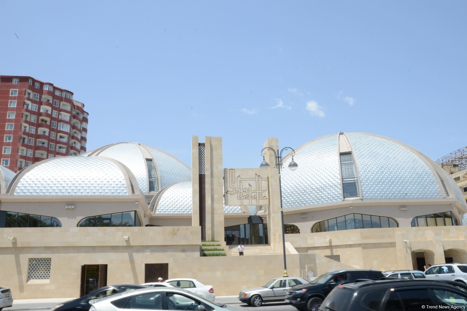 Report from restored famous ‘Sharg Bazari’ complex in Azerbaijan’s Baku ...