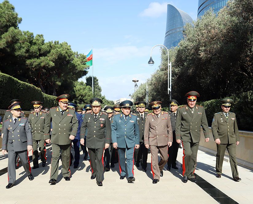 Meeting of chiefs of staff of CIS armed forces kicks off in Baku [PHOTO]