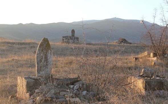 Armenia continues to destroy Azerbaijani tombstones and UNESCO turns ...