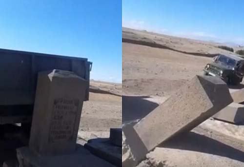 Armenia continues to destroy Azerbaijani tombstones and UNESCO turns ...
