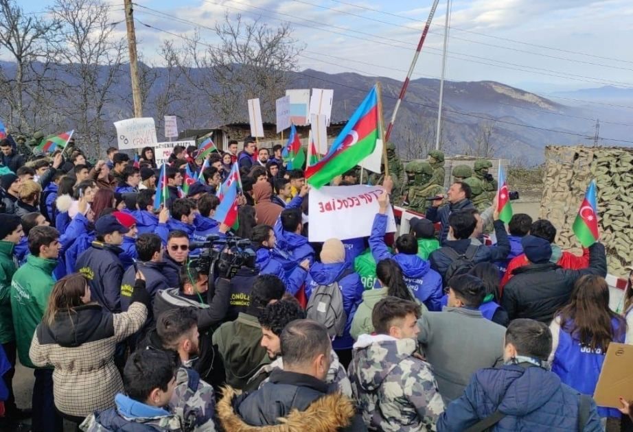 Peaceful protest against ecocide in Karabakh denounces Armenia, France ...