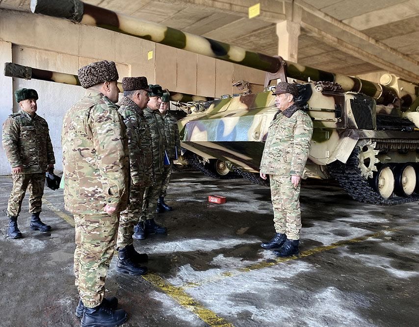 Defense minister inspects mobilization support base [PHOTO/VIDEO]
