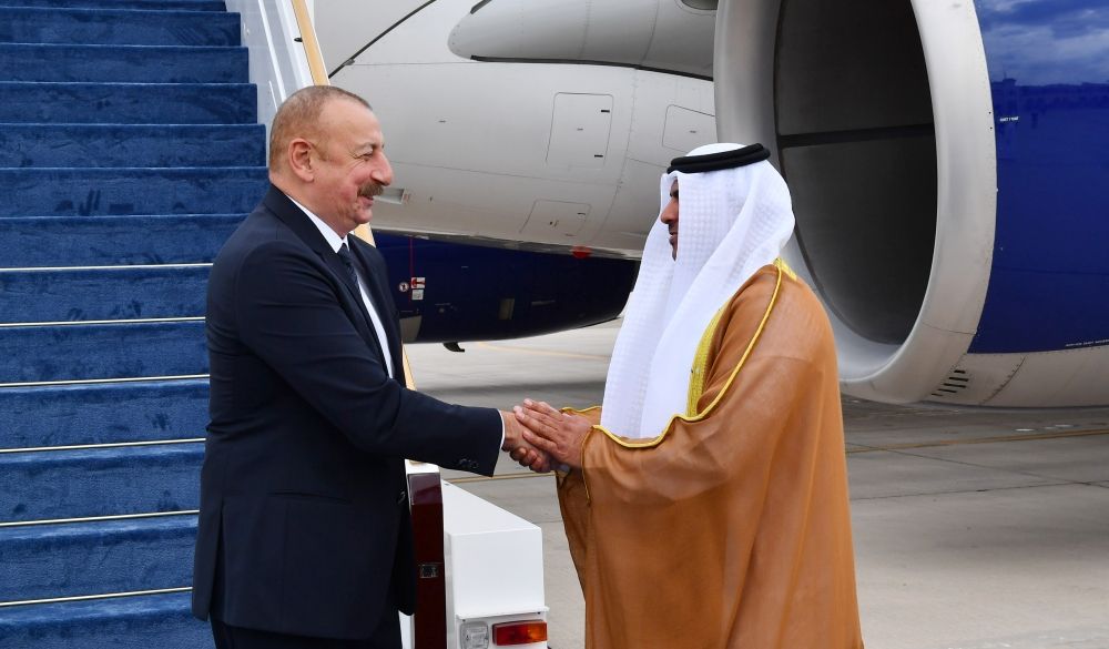 Azerbaijani president traveling to UAE on working visit