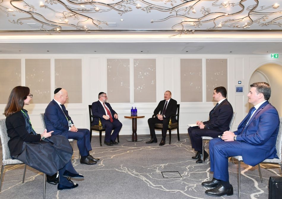 President Ilham Aliyev met with President of Conference of European ...