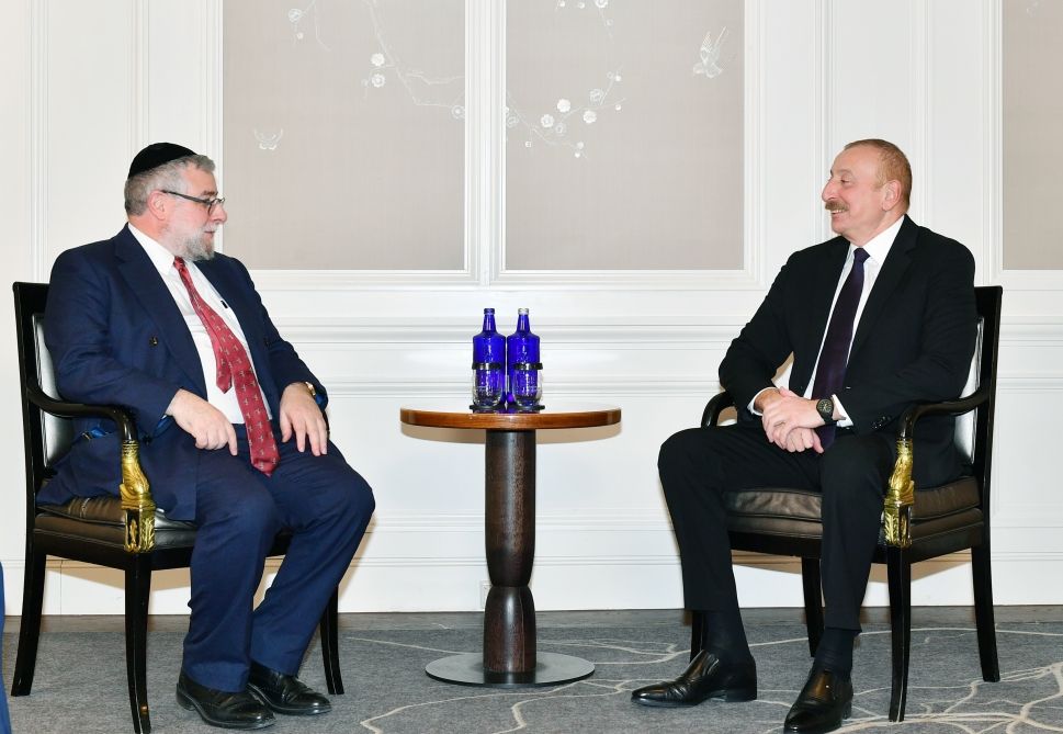 President Ilham Aliyev met with President of Conference of European ...
