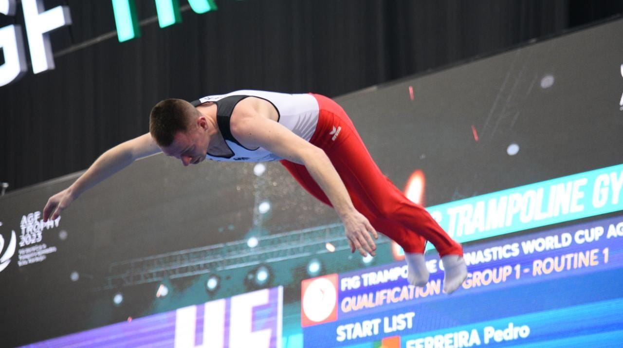 Trampoline World Cup's final day of competition begins in Baku [PHOTO]