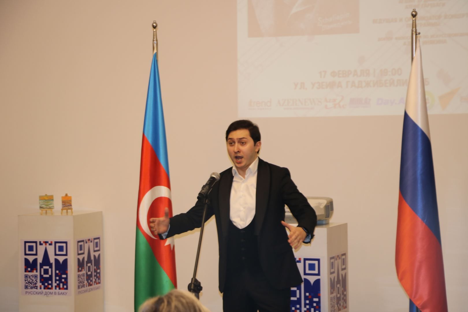 Russian House in Baku marks 50th anniversary of Feodor Chalia ...