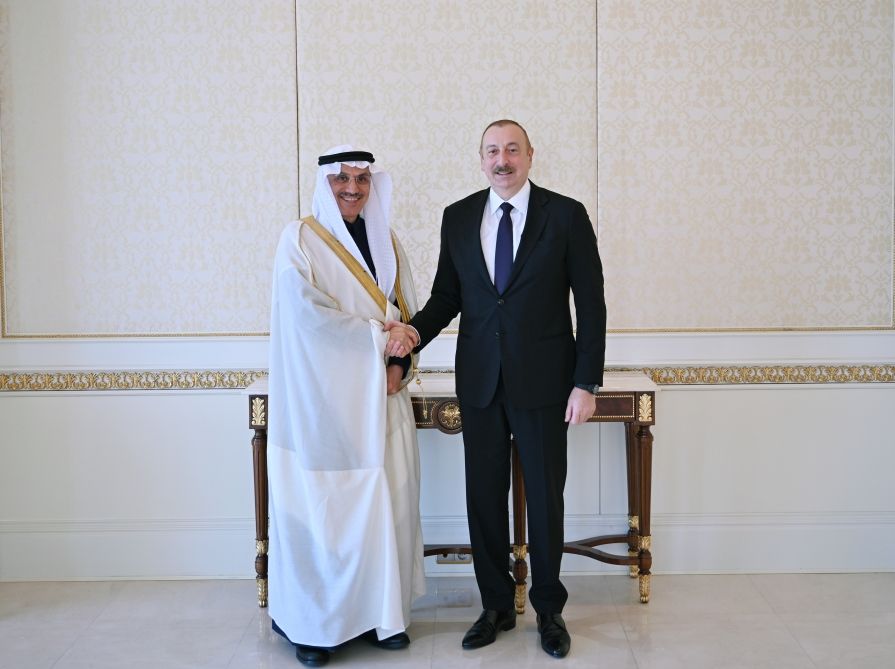 Azerbaijani president meets Islamic Development Bank Group chief [PHOTOS]