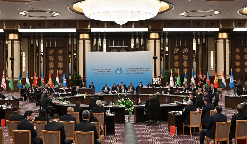 President Ilham Aliyev attending extraordinary summit of Organization ...
