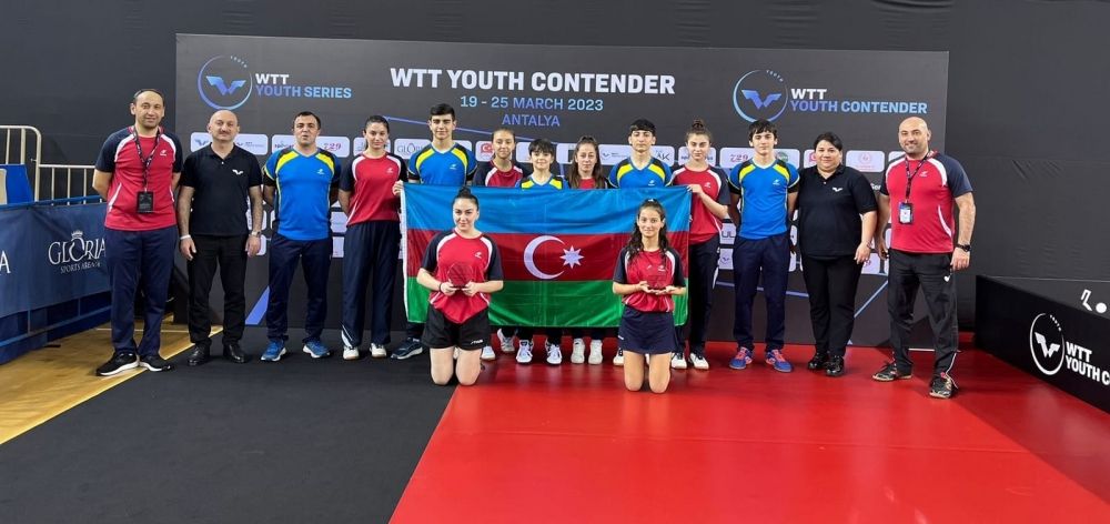 Azerbaijani Table Tennis Players Win Two Medals In Turkiye [photos]