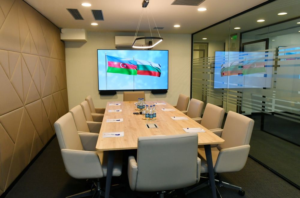 Azerbaijani and Bulgarian presidents attend opening of SOCAR’s office ...