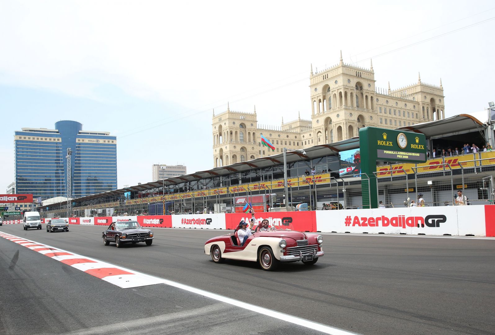 AAF holds procession of classic cars