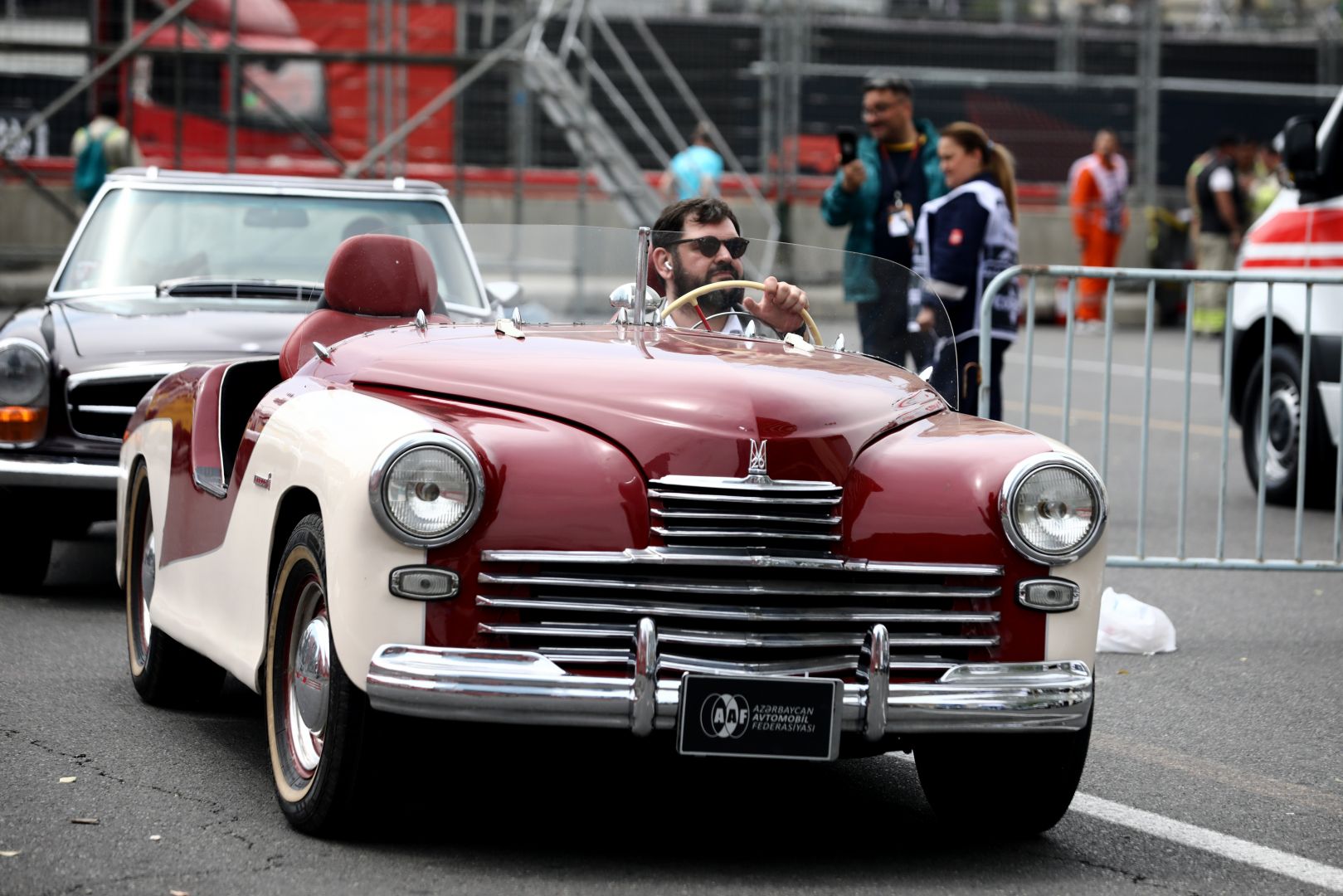 AAF holds procession of classic cars