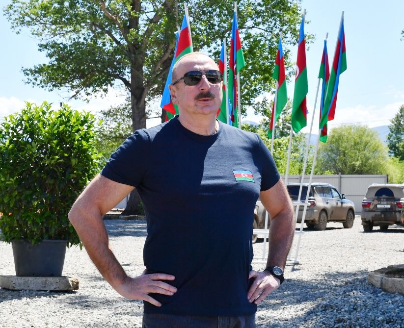 Azerbaijani President visits Zangilan district [PHOTOS/VIDEO]