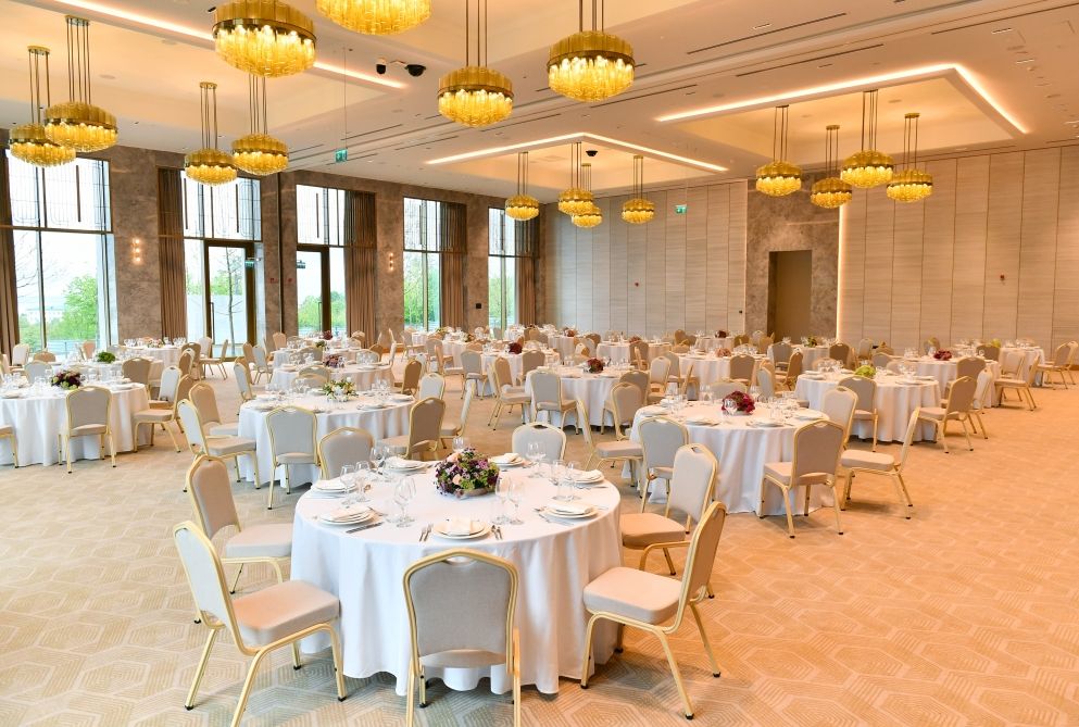 President and First Lady attend inauguration of Shusha Hotel-Congress ...