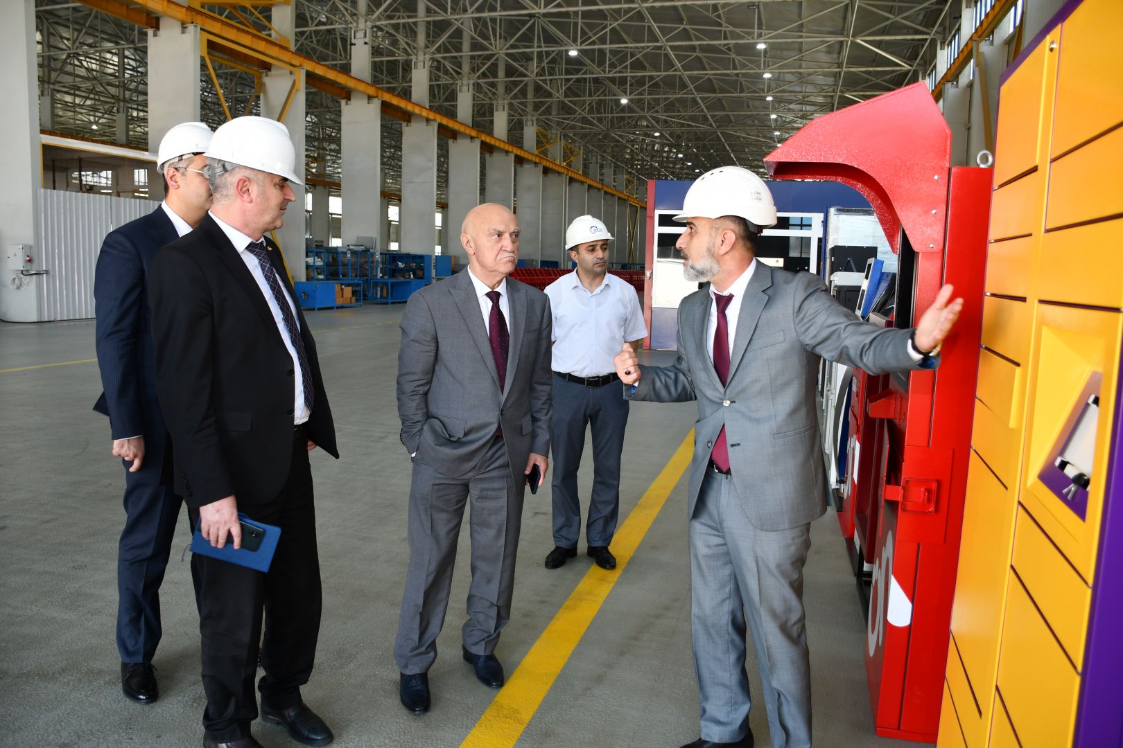 Chairman of AFEZ gets acquainted with the activity of Sumgayit Chemical ...