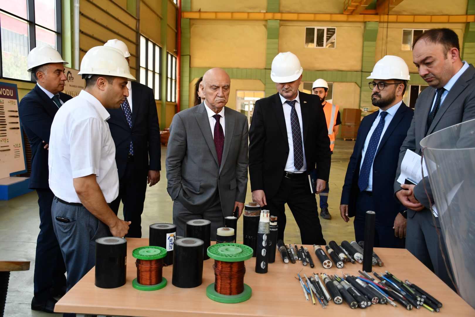 Chairman of AFEZ gets acquainted with the activity of Sumgayit Chemical ...