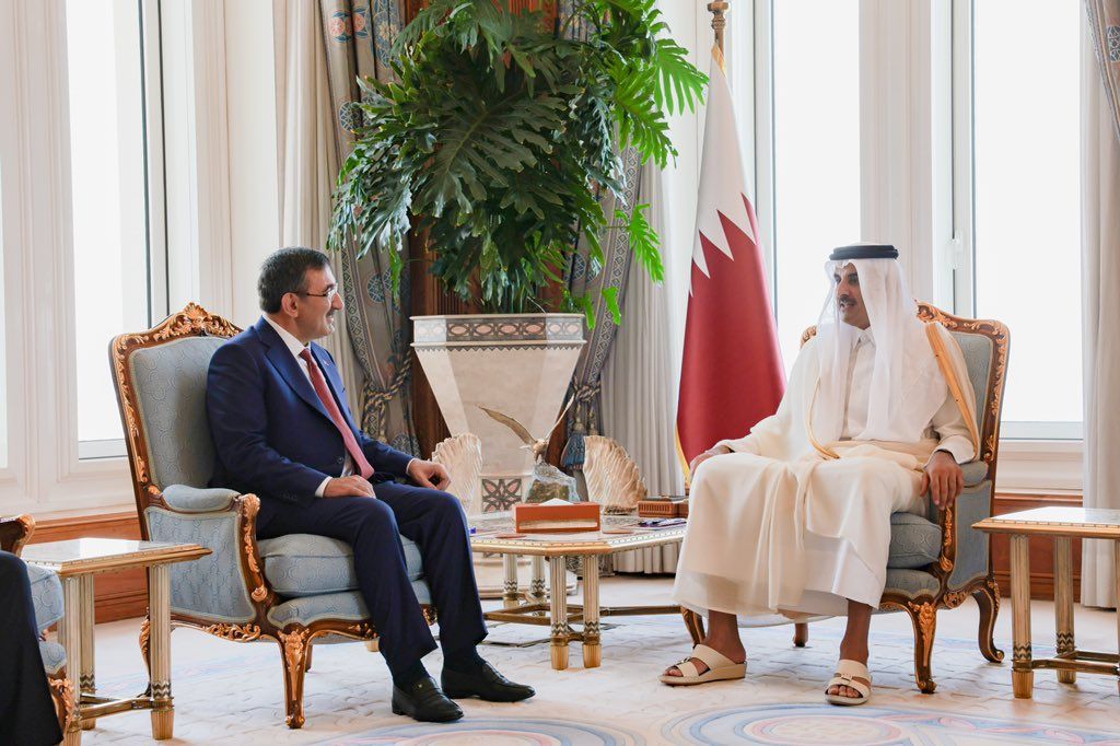 Turkish vice president, Qatari emir discuss economic cooperation