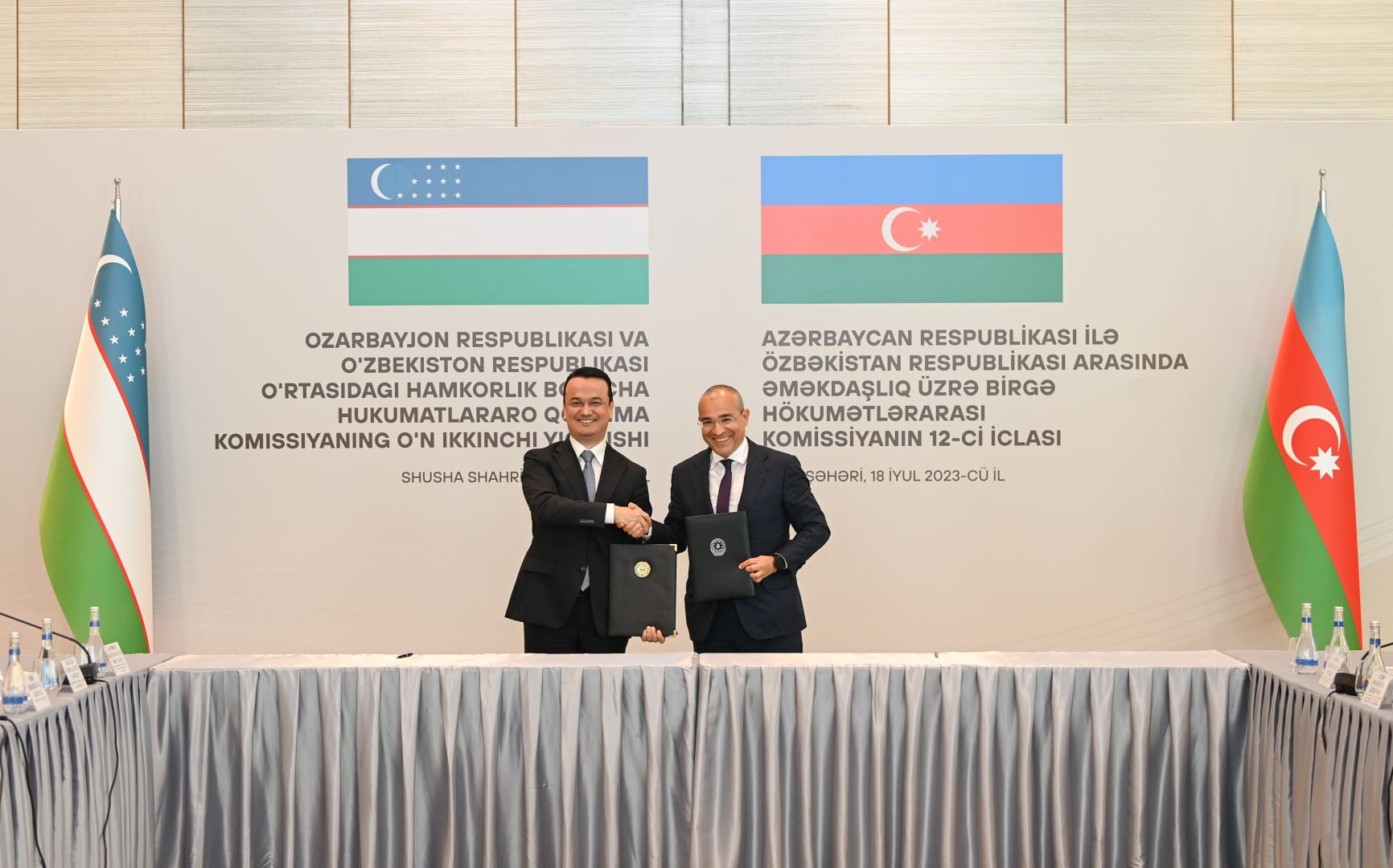 Azerbaijan, Uzbekistan hold meeting of Joint Intergovernmental ...