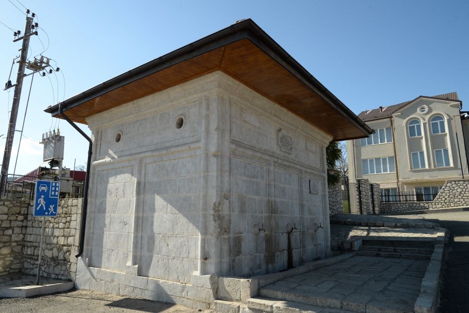 President Ilham Aliyev examined progress of restoration of Mamayi ...