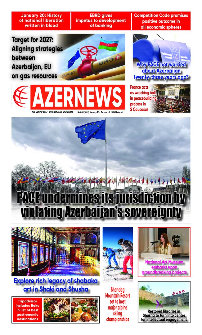 AZERNEWS releases another print issue