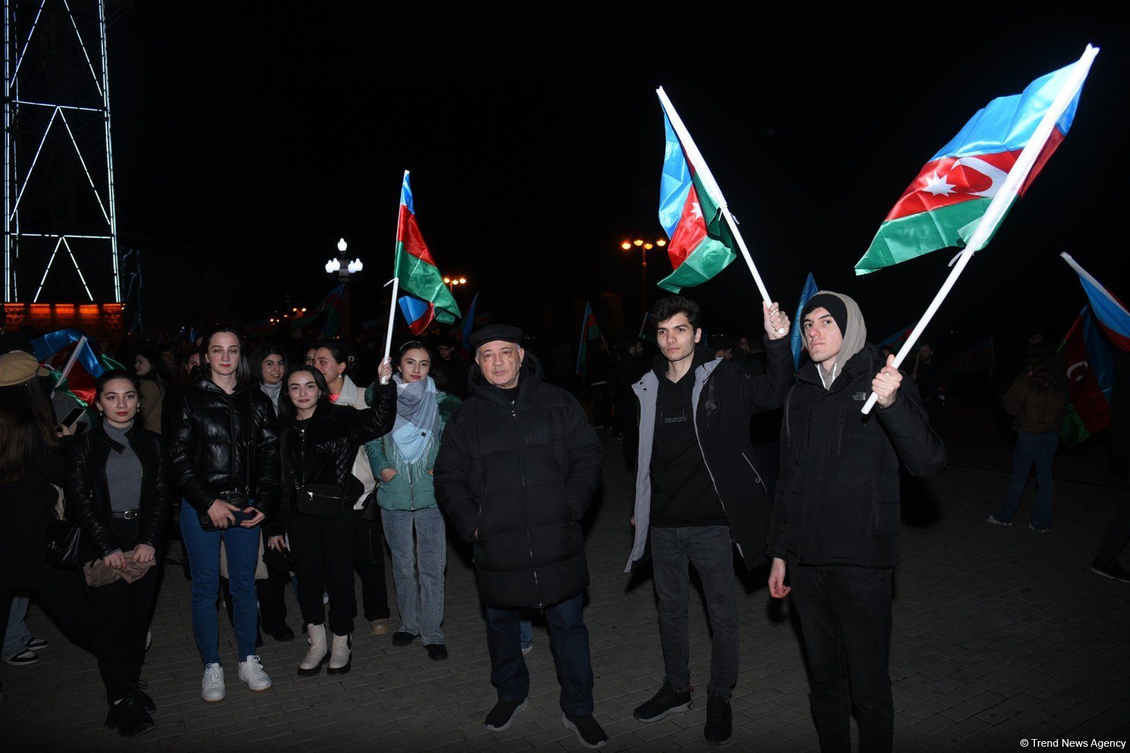 Thousands in Baku celebrate Ilham Aliyev's victory in presidential ...