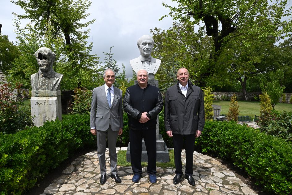 Presidents of Azerbaijan and Belarus visit Bulbul House-Museum in Shusha [PHOTOS]