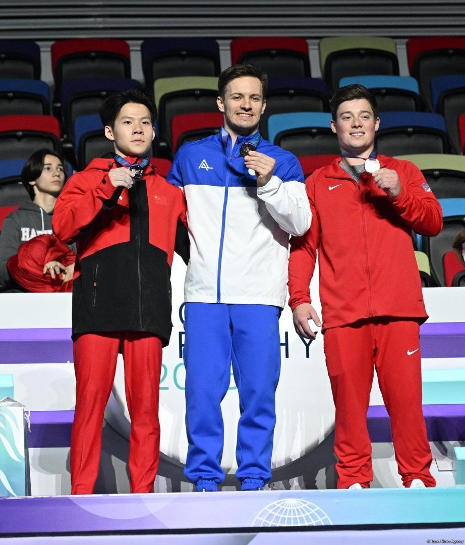 Azerbaijan’s Nikita Simonov Shines with gold medal at World Cup [PHOTOS]