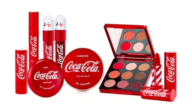 Coca-Cola launches decorative cosmetics line