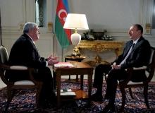 Azeri leader gives interview to Russian TV channel