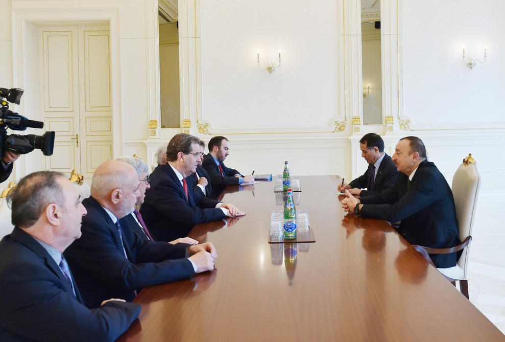 President Aliyev receives delegation of American Jewish Committee