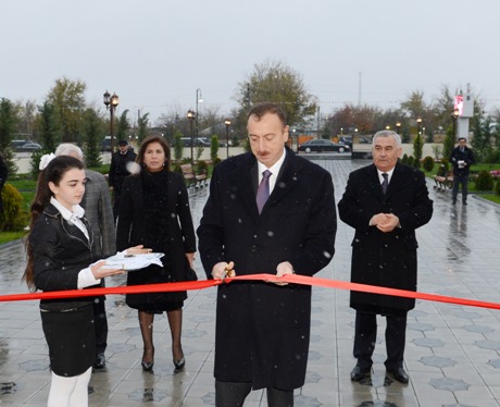 President opens facilities in south-western region