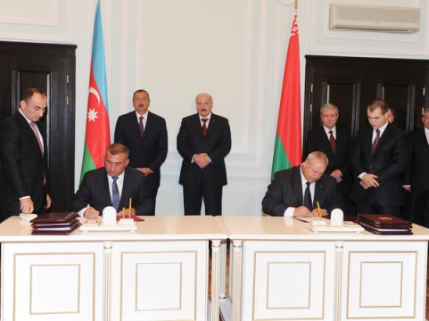 Azerbaijan, Belarus sign several coop agreements