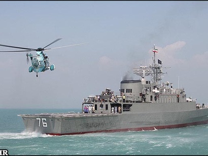 Iranian destroyer to be delivered in Caspian Sea