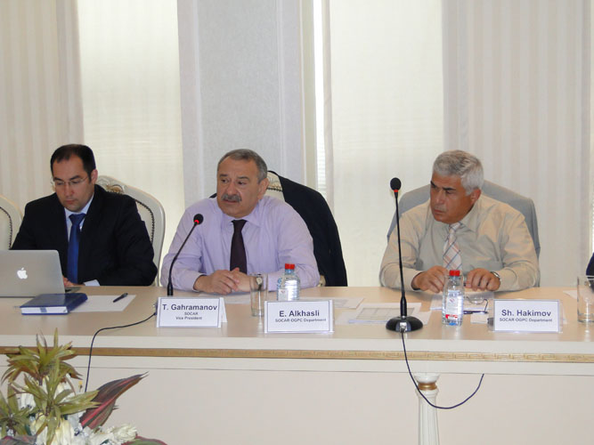 OGPC project presented in Baku